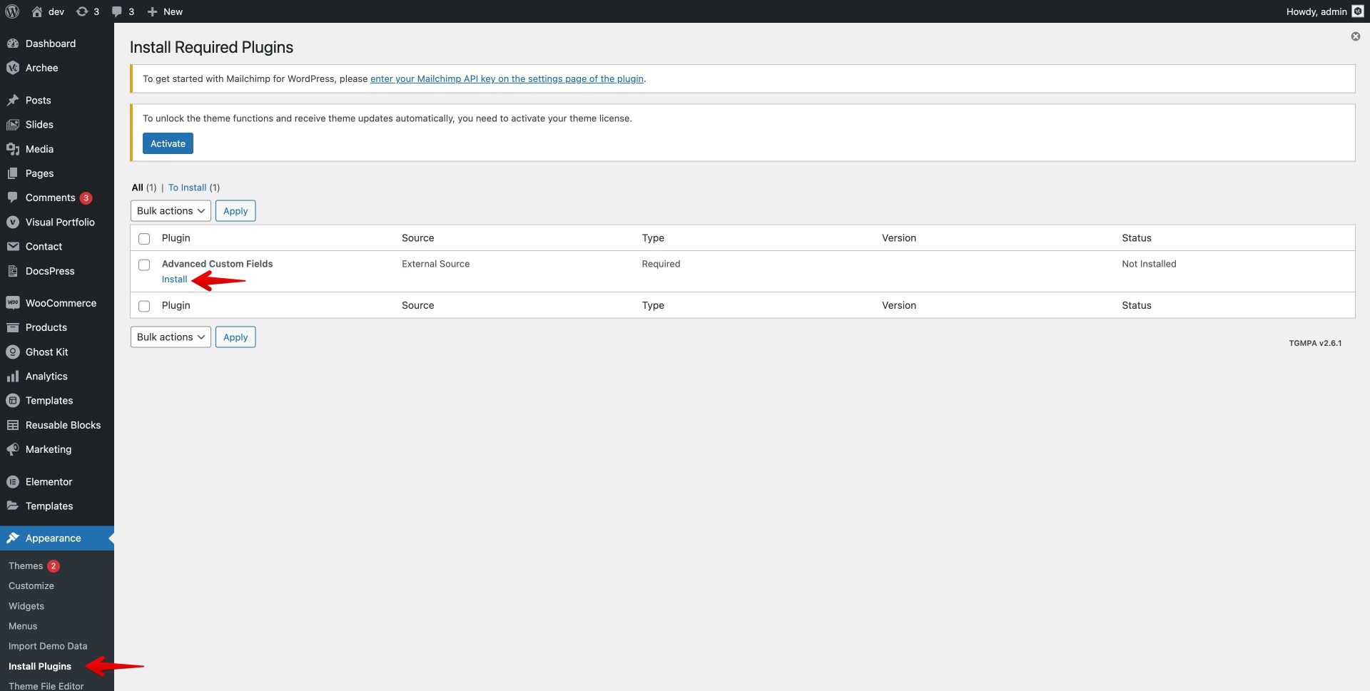 How to Update a Premium Plugins – DocsPress
